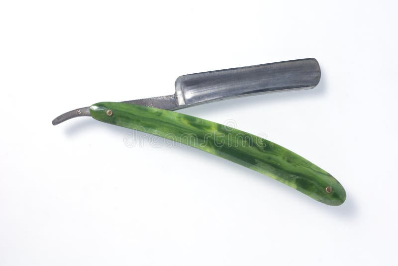 Oud scheermes stock foto. Image of blad, rand, kapper - 11710654