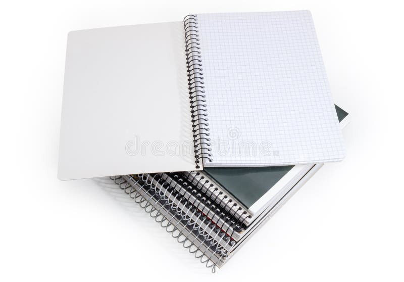 Bindings of Old Exercise Books and Pamphlets Stock Photo - Image of ...