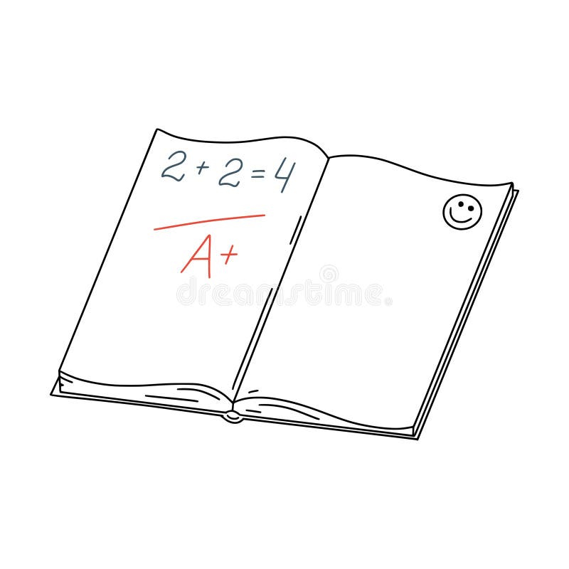 Practice Notebook Stock Illustrations – 689 Practice Notebook Stock ...