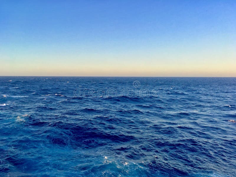 Ocean panorama stock image. Image of open, panorama - 118641623