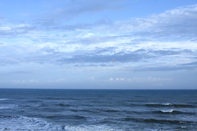 Open Sea Scene stock image. Image of ocean, wave, horizon - 44411045
