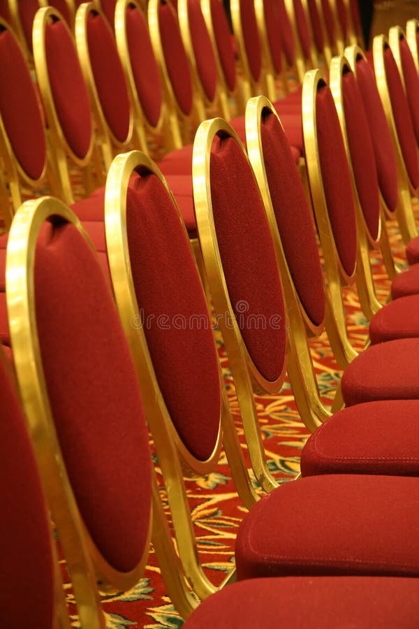 Open Seating at an Auditorium Stock Image - Image of waiting ...