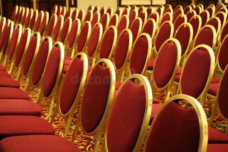 Open Seating at an Auditorium Stock Image - Image of open, room: 1626607