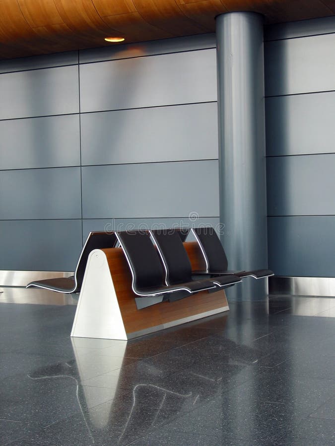 Open seating2 stock image. Image of granite, airport, seating - 395933