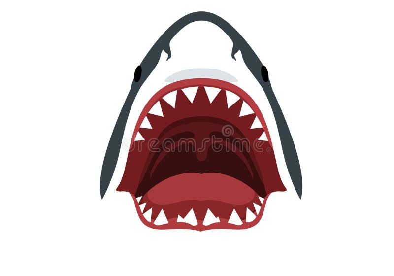 Shark Mouth Clipart Stock Illustrations – 258 Shark Mouth Clipart Stock ...