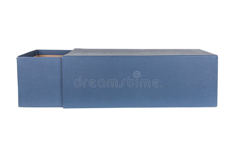 Open Shipping Cardboard Box Isolated Stock Image - Image of crate ...