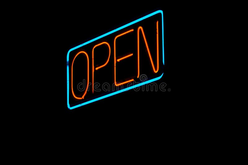 Neon Take Out sign stock image. Image of neon, vibrant - 11032649