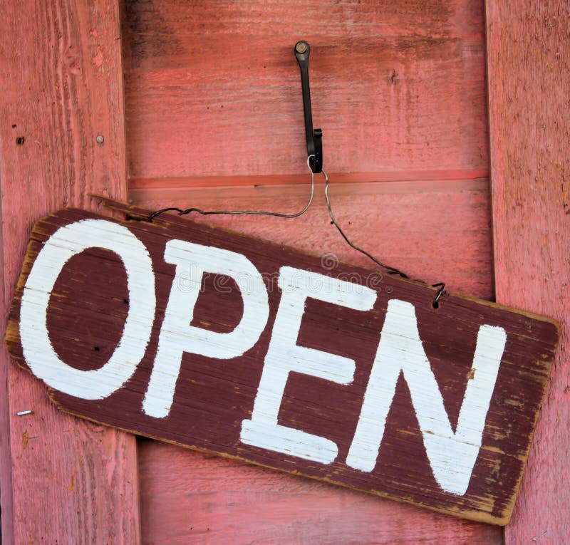 Open sign stock image. Image of rust, backgrounds, antique - 6211555