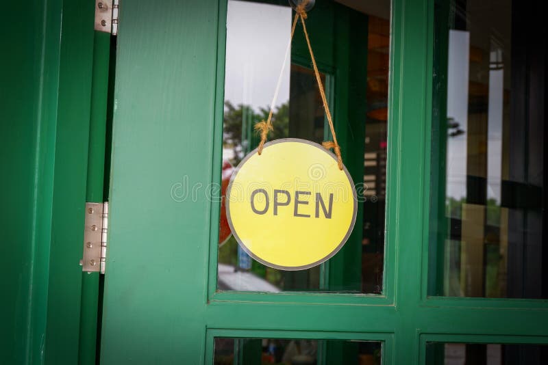 Open sign stock photo. Image of plate, open, hours, tablet - 96846648