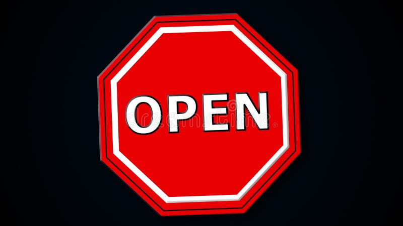 Open sign stock video. Video of action, party, entrance - 260600591