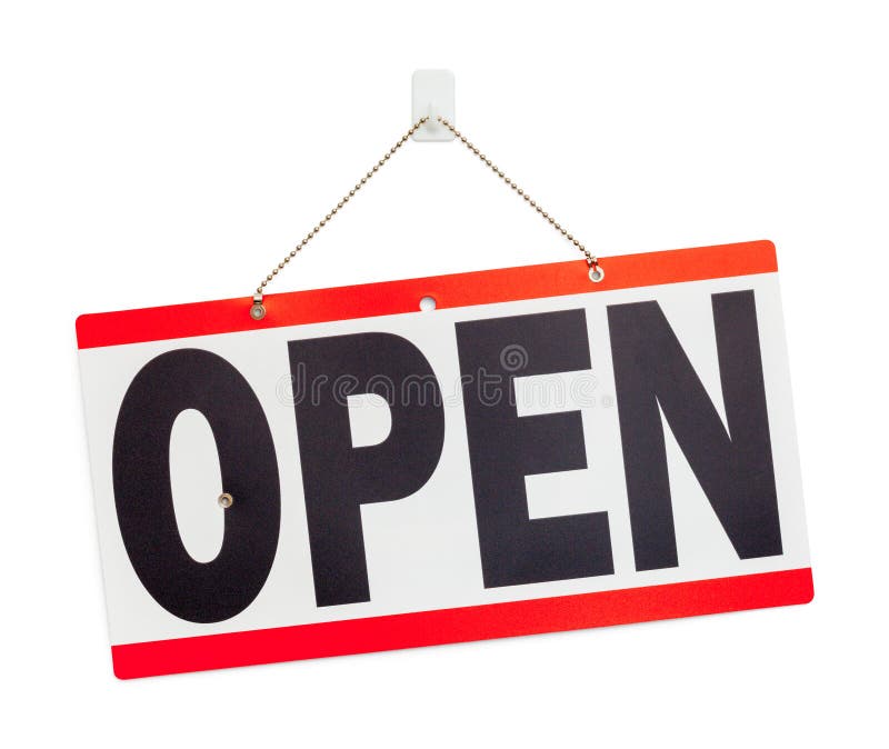 Open Sign stock photo. Image of sign, storefront, billboard - 83308