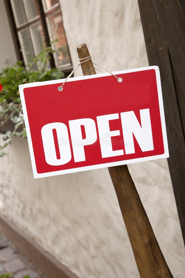 Open Sign stock image. Image of shop, frame, sign, word - 50089419