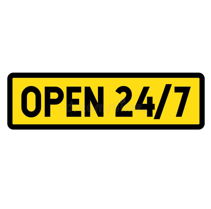 24 7 Sign Stock Illustrations – 3,658 24 7 Sign Stock Illustrations ...