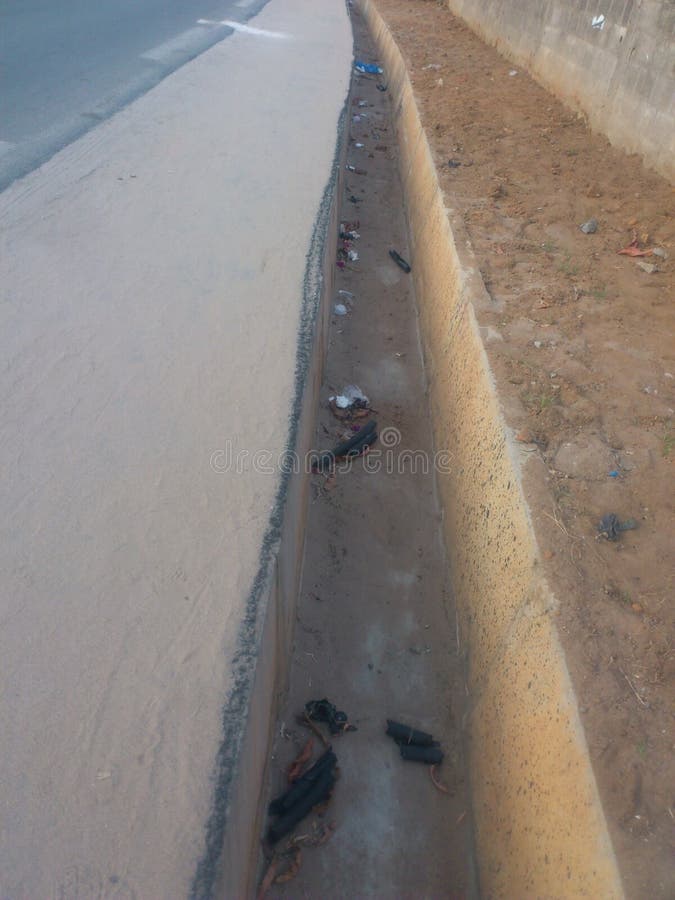 OPEN SKY GUTTER stock image. Image of covers, level, passersby - 89776339