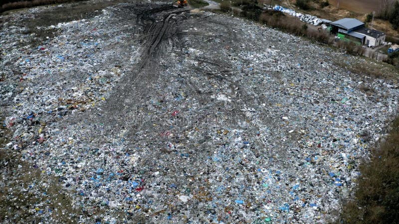 Solid Waste Disposal Facility. Landfill Dump Site for Garbage Managment ...