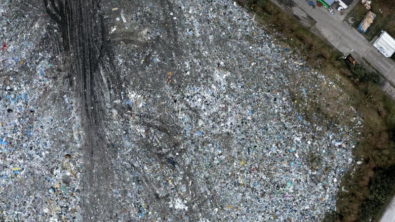 Solid Waste Disposal Facility. Landfill Dump Site for Garbage Managment ...