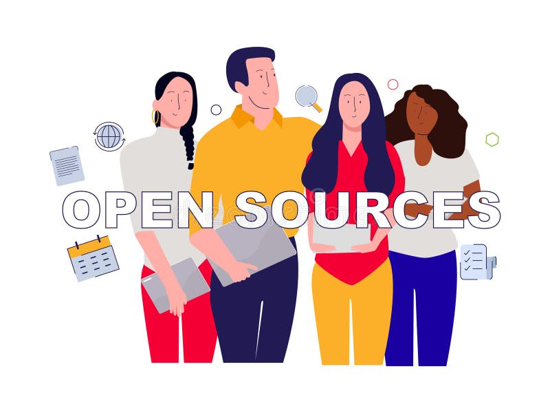 Open Sources Internet Developer Software Website Access Technology ...