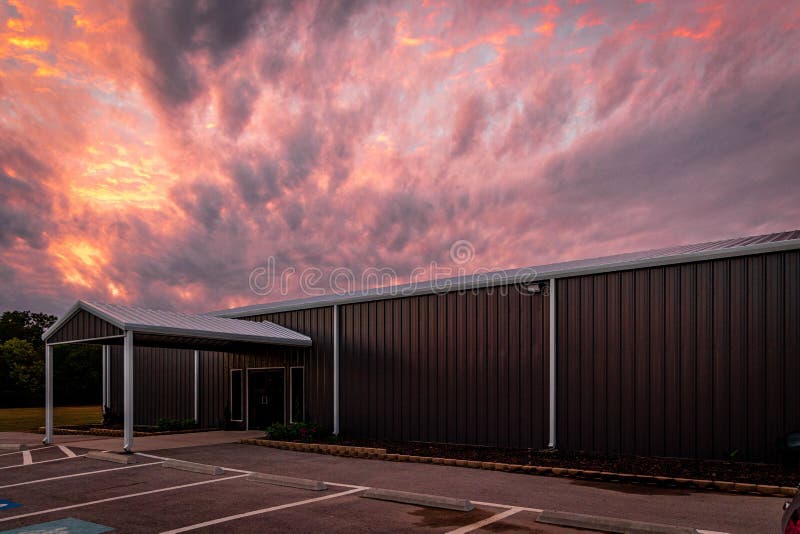 Open Space for Relaxation in the Evening Stock Photo - Image of sunny ...