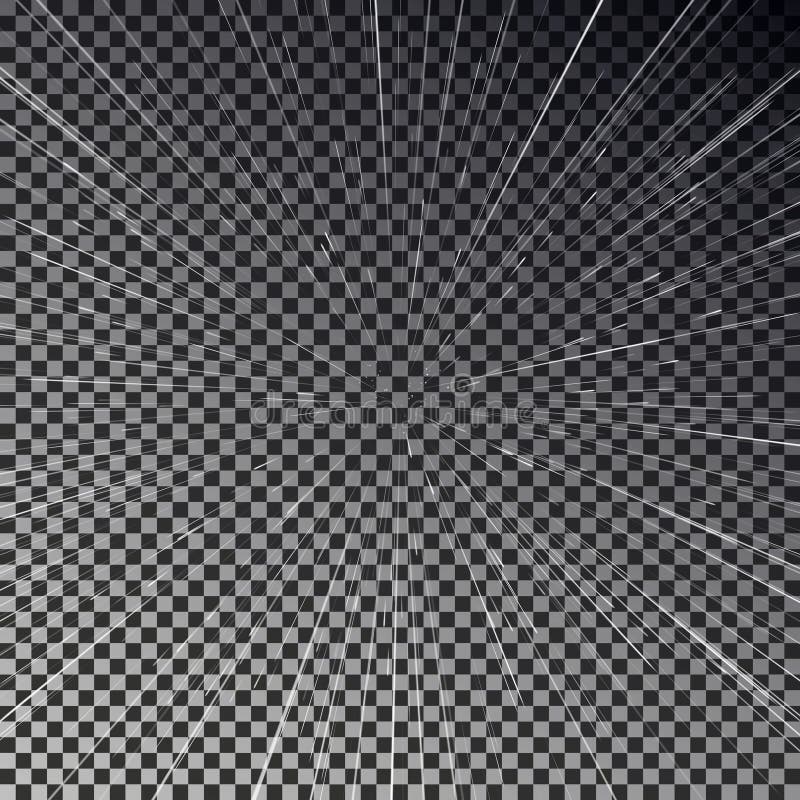 Open Space Speed Travel. Star Speed Light Vector Stock Vector ...