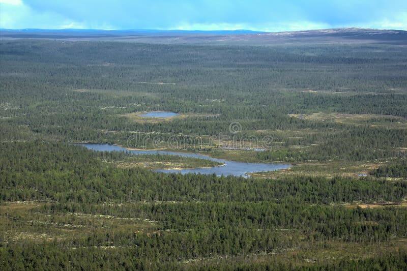 Open Spaces of Polar Region in Spring Stock Image - Image of ...