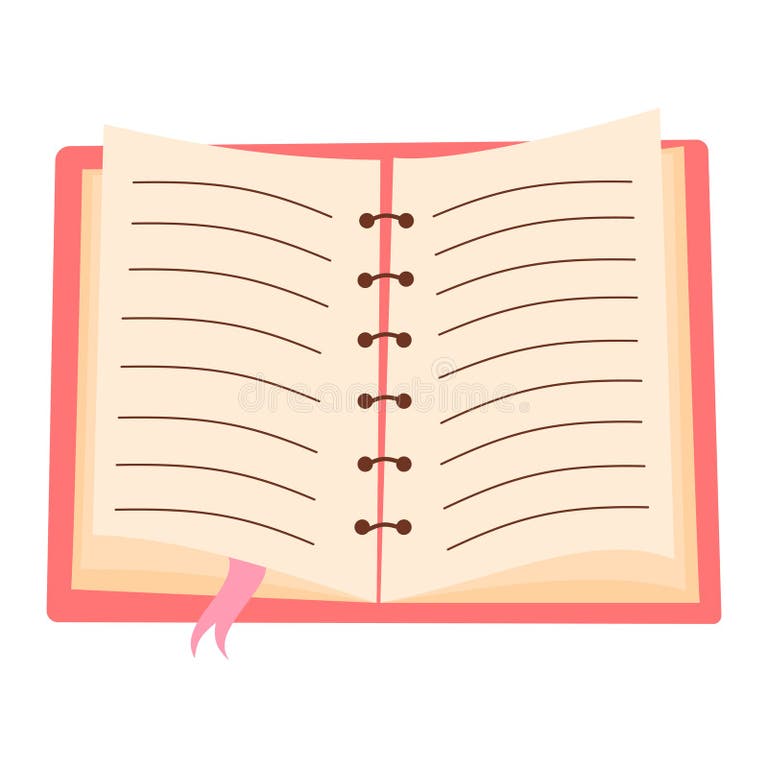 Spiral Book Open Stock Illustrations – 6,432 Spiral Book Open Stock ...