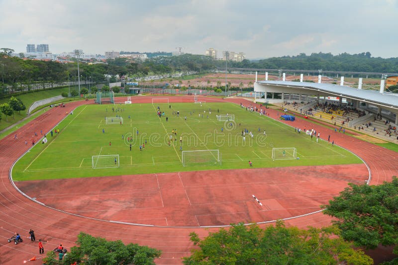 Open Stadium editorial stock photo. Image of goal, competition - 44671108