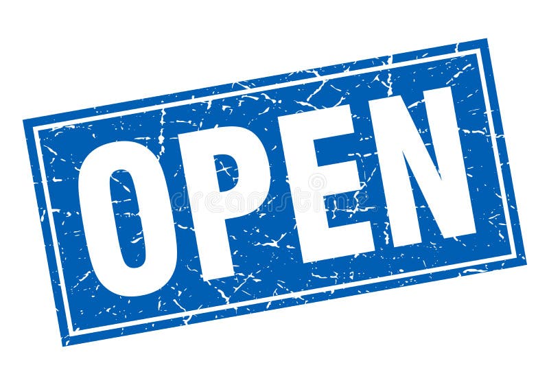 Open stamp stock vector. Illustration of white, rubber - 124944535