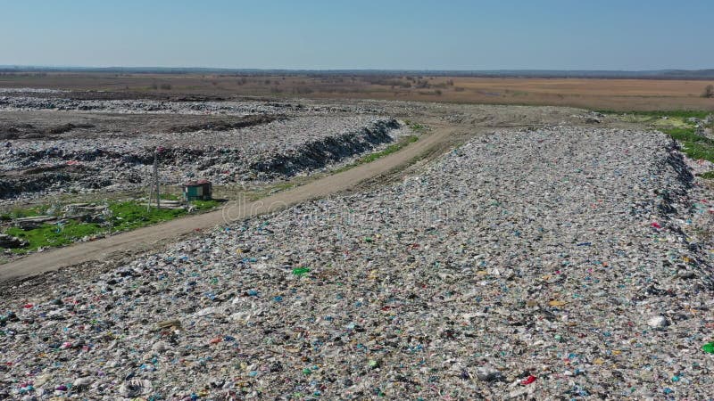 Open Storage of Solid Waste Garbage Stock Video - Video of heap, trash ...
