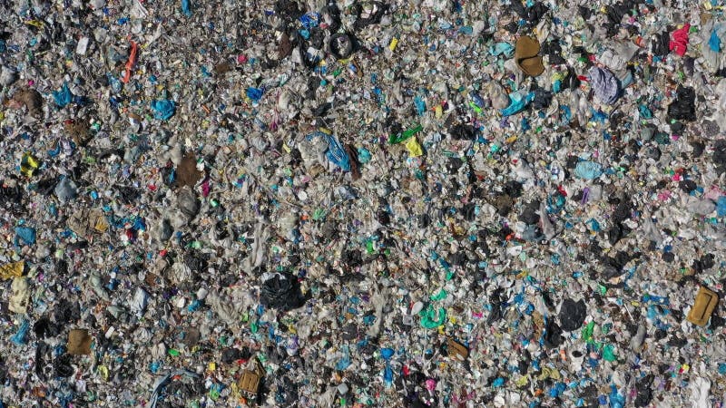 Open Storage of Solid Waste Garbage Stock Footage - Video of garbage ...