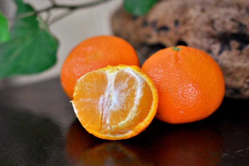 Delicious Fruit from Mini-Honey Mandarin Orange Stock Image - Image of ...