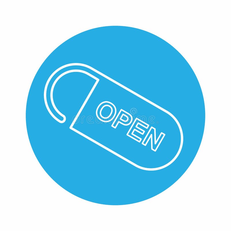 Sticker Open Connection. Suitable for Community Symbol. Simple Design ...