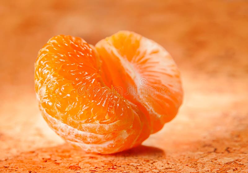 Open Orange Fruit, Mandarin Stock Image - Image of juice, orange: 37602687