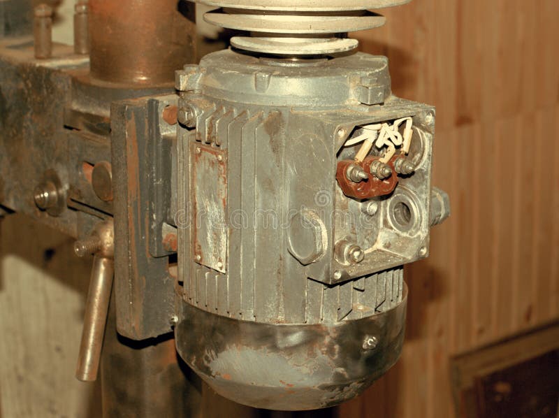 Open Terminal Box of the Electric Motor. Stock Image - Image of motor ...