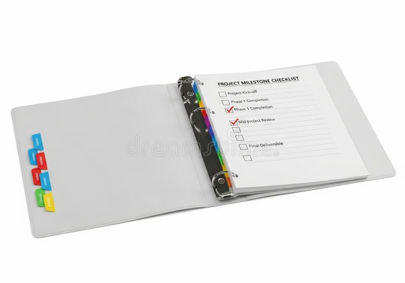 Open Three Ring Binder Stock Illustrations – 152 Open Three Ring Binder ...