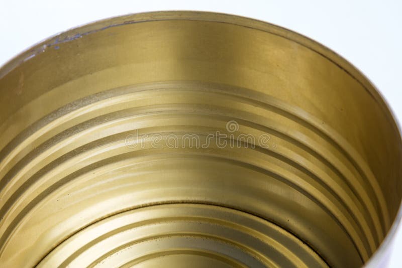 Open tin can stock image. Image of close, canned, view - 128018597
