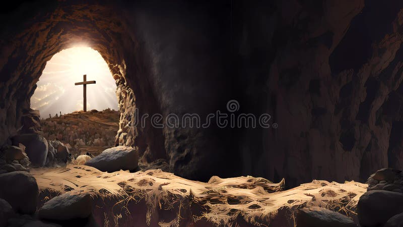 Empty Tomb stock photo. Image of cloth, dead, garden - 29306808