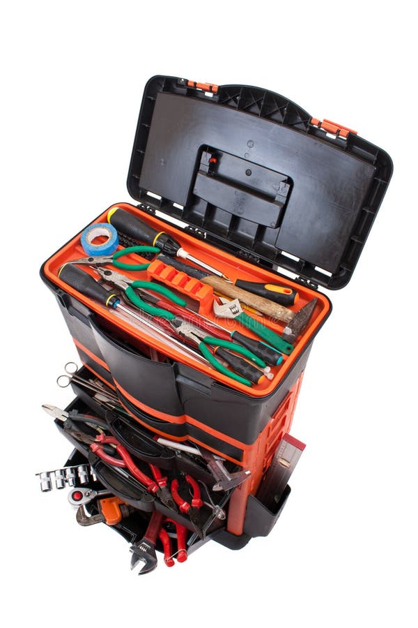 Tool box stock photo. Image of maintenace, home, hammer - 22781874