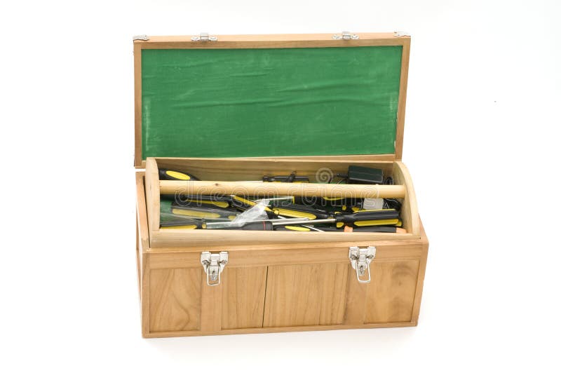 Open Toolbox stock photo. Image of hammer, work, opened - 7566940