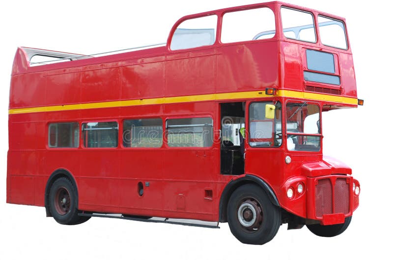 Open-top bus stock image. Image of vintage, background - 66257341
