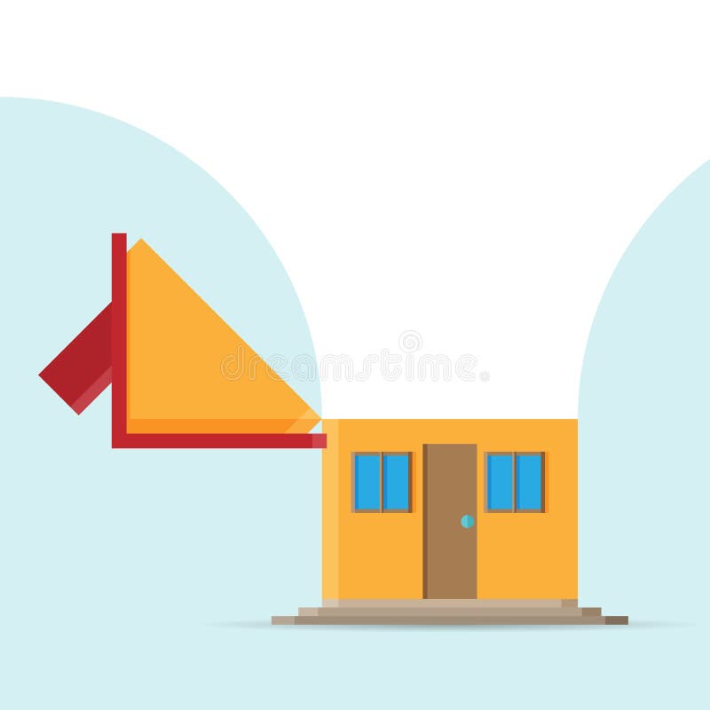 Open Top House Copyspace Stock Illustrations – 16 Open Top House ...