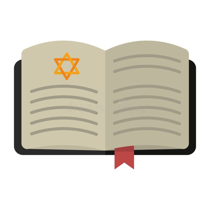 Open torah holy book stock vector. Illustration of religious - 332973683