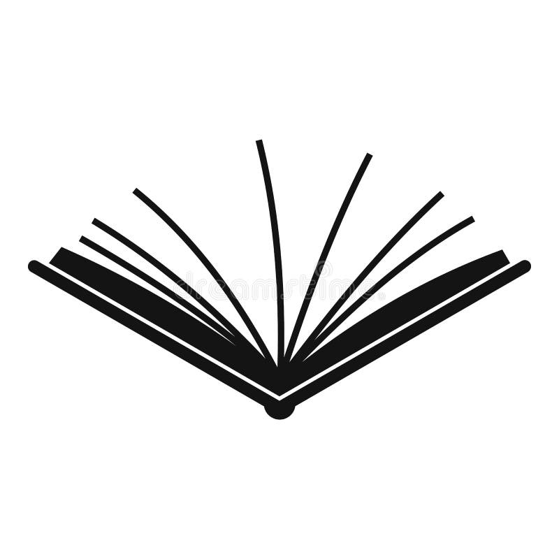 Open Tutorial Icon, Simple Style Stock Vector - Illustration of ...