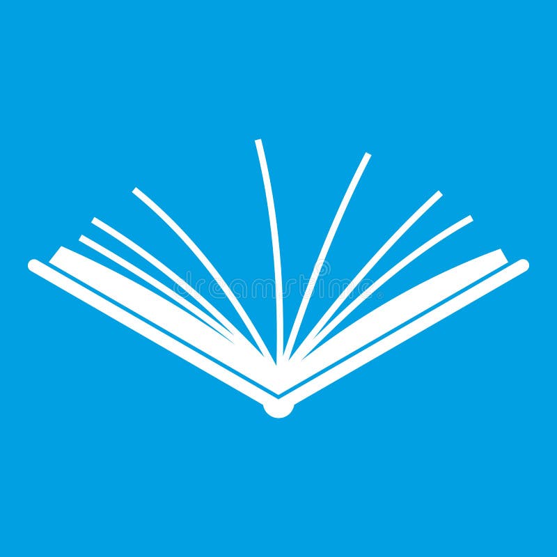 Open tutorial icon white stock vector. Illustration of novel - 98320978