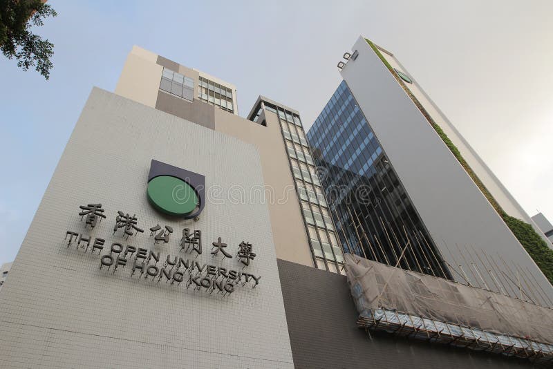 Open University Tower at Hong Kong Editorial Photo - Image of colonial ...