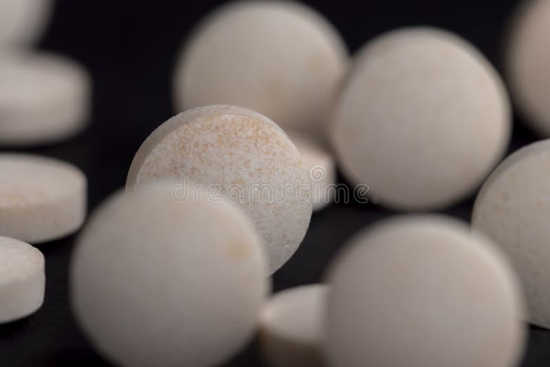 Open and Unpacked Tablets Close-up Stock Image - Image of ...