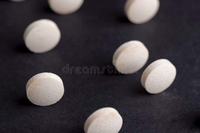 Open and Unpacked Tablets Close-up Stock Photo - Image of ...