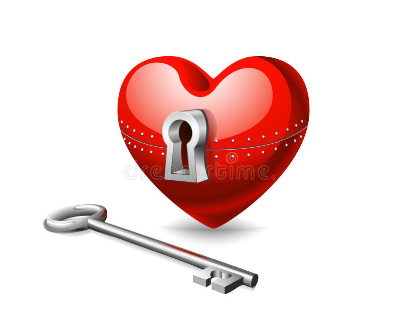 Open up heart stock vector. Illustration of greeting - 14476463