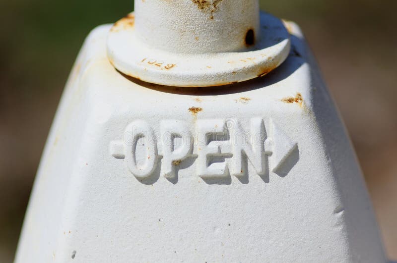 Open valve stock image. Image of industrial, open, close - 33711505