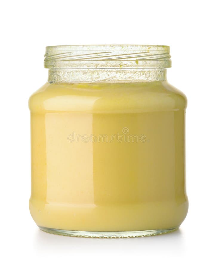 Open vegetable puree jar stock photo. Image of fresh - 116544626