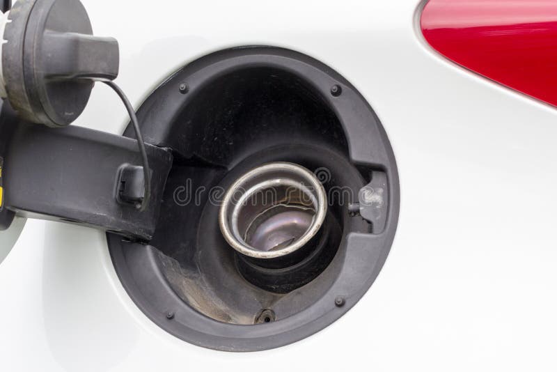 Open vehicke petrol cap stock photo. Image of open, auto - 59285116